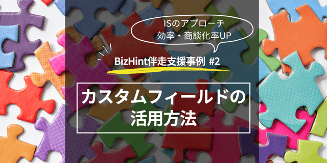 BizHint伴走支援事例 #2｜カスタムフィールドの活用方法